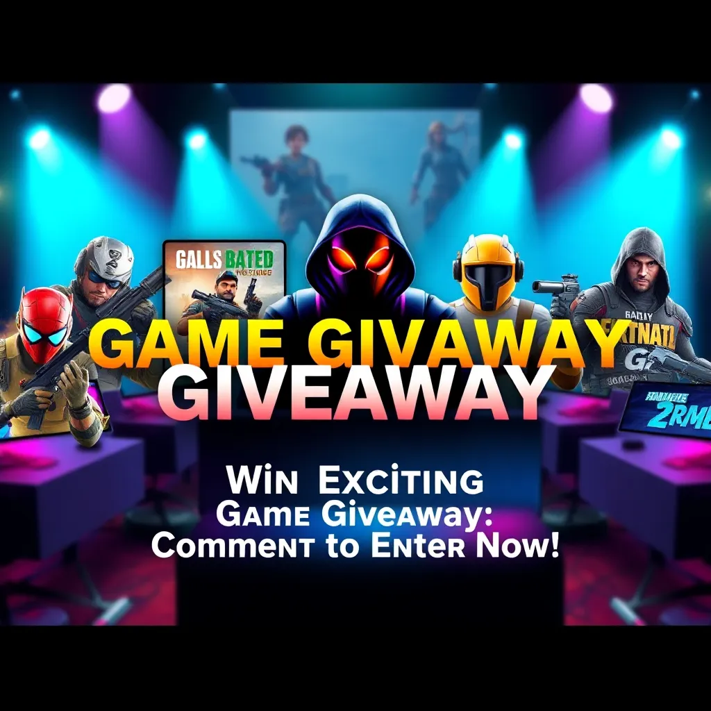 Win Exciting Game Giveaways: Comment to Enter Now! : LevelUpTalk