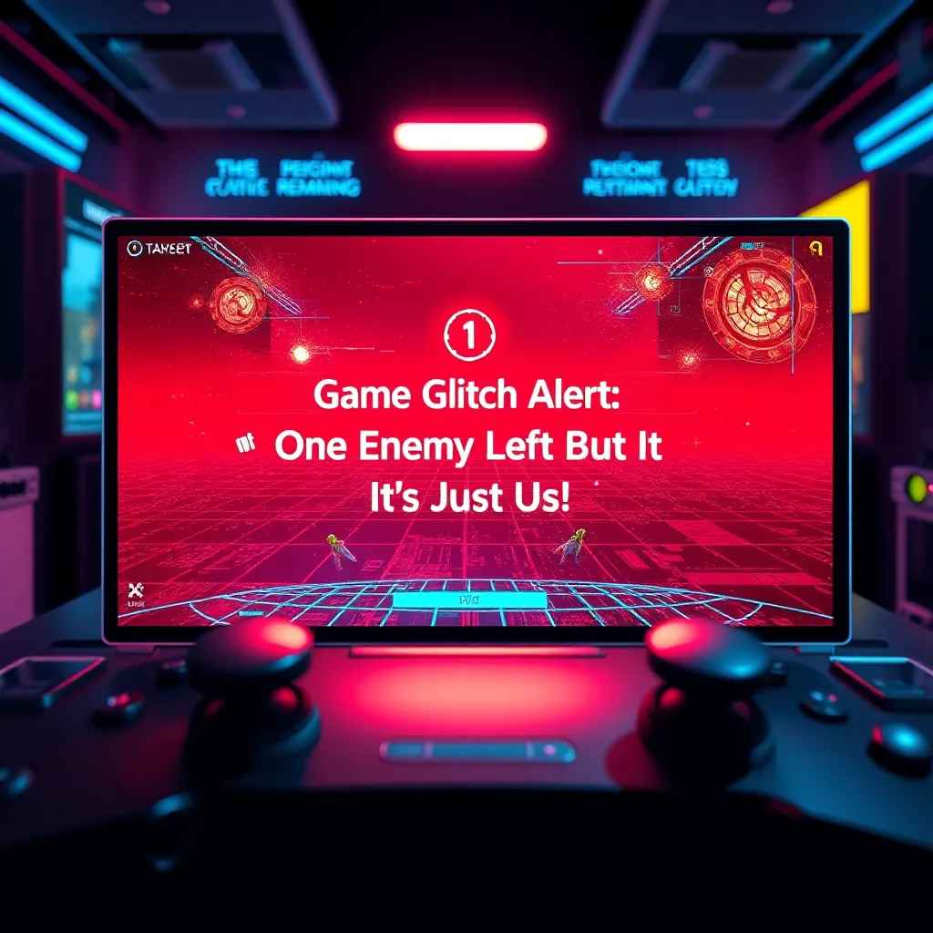 Game Glitch Alert: 1 Enemy Left But It's Just Us! : LevelUpTalk