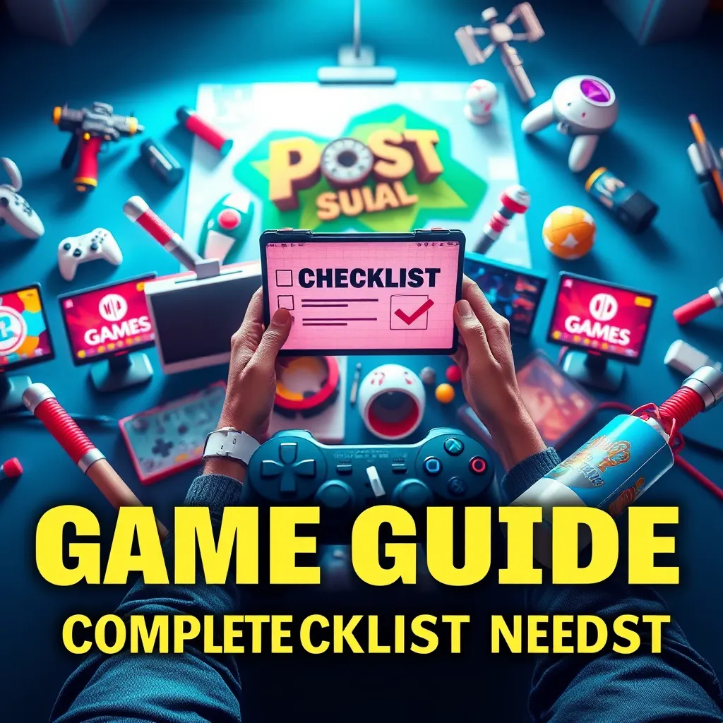 Essential Game Guide Request: Complete Checklist Needed : LevelUpTalk