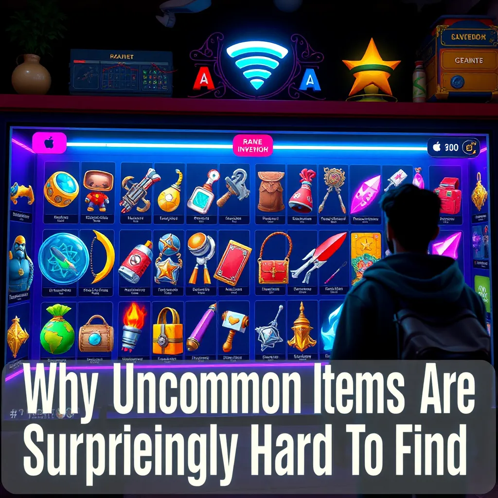 Why Uncommon Items Are Surprisingly Hard to Find : LevelUpTalk