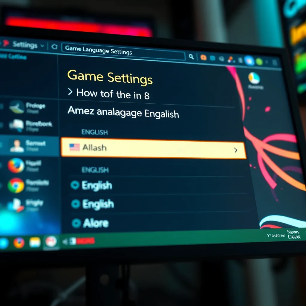 How to Change Game Language to English Easily : LevelUpTalk