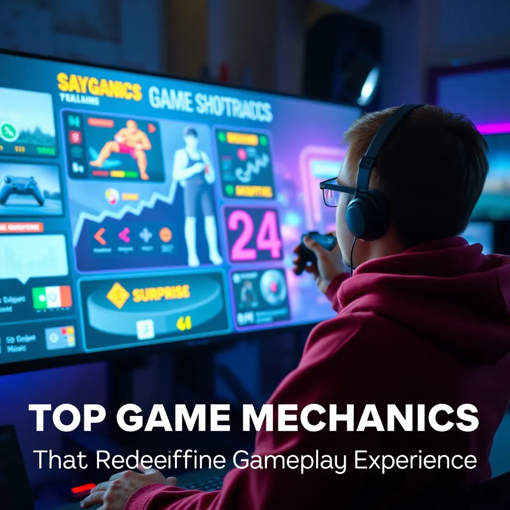 Top Game Mechanics That Redefine Gameplay Experience : LevelUpTalk
