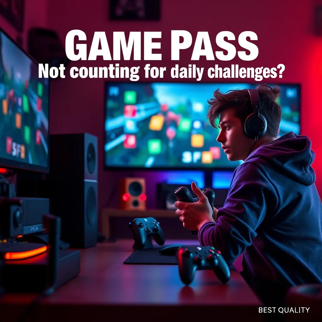 Game Pass Games Not Counting for Daily Time Challenges? : LevelUpTalk