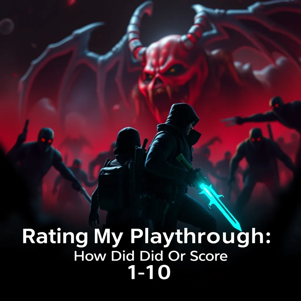 Rating My Game Playthrough: How Did I Score a 1-10? : LevelUpTalk