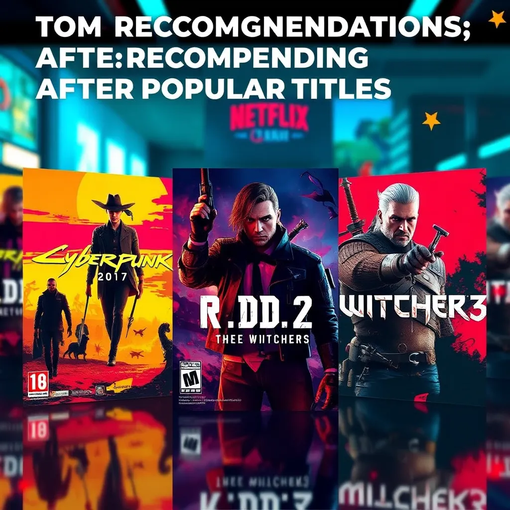 Top Game Recommendations After Completing Popular Titles : LevelUpTalk