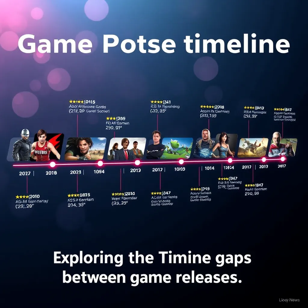 Exploring the Timeline Gaps Between Game Releases : LevelUpTalk