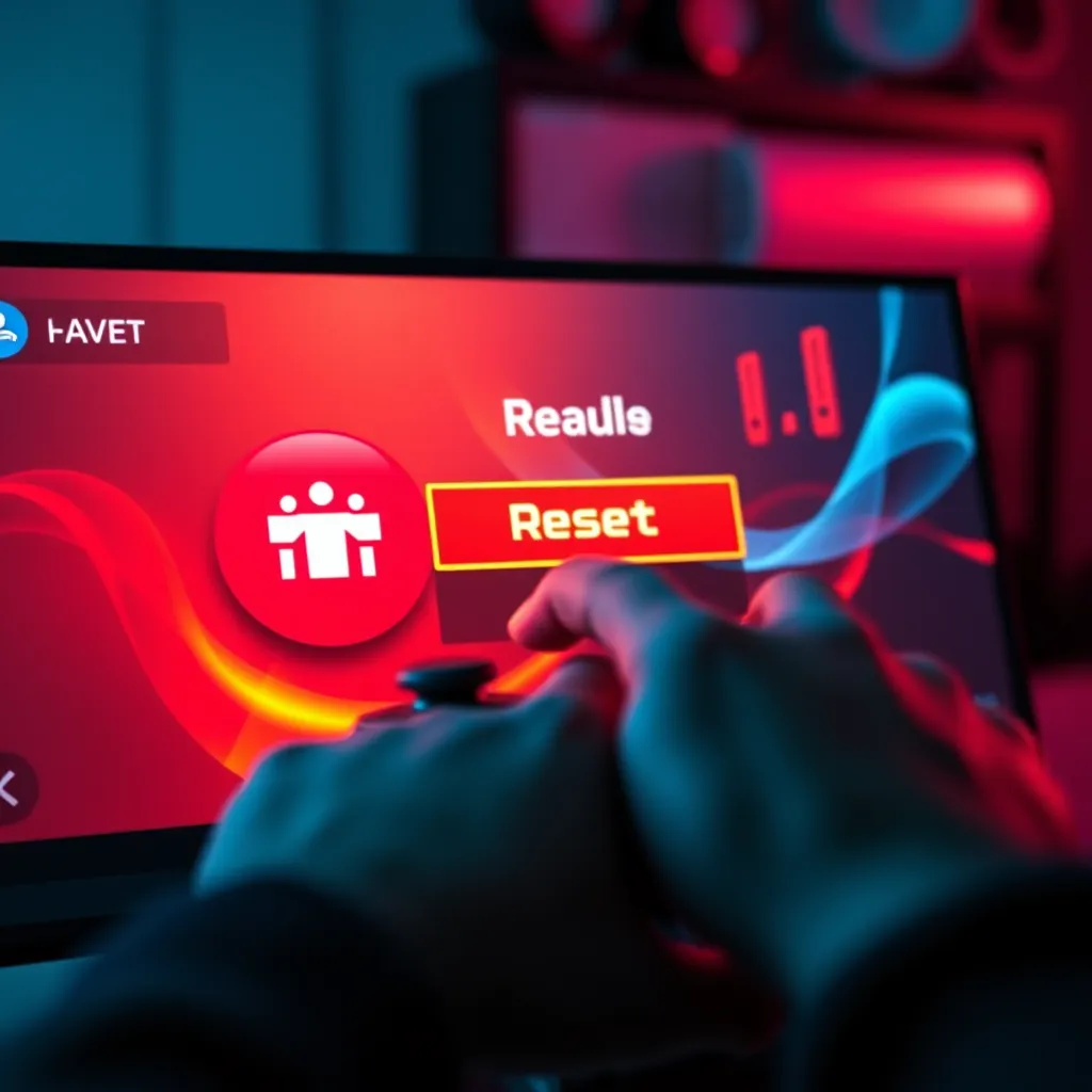 How to Reset Your Game for a Fresh Start Again : LevelUpTalk