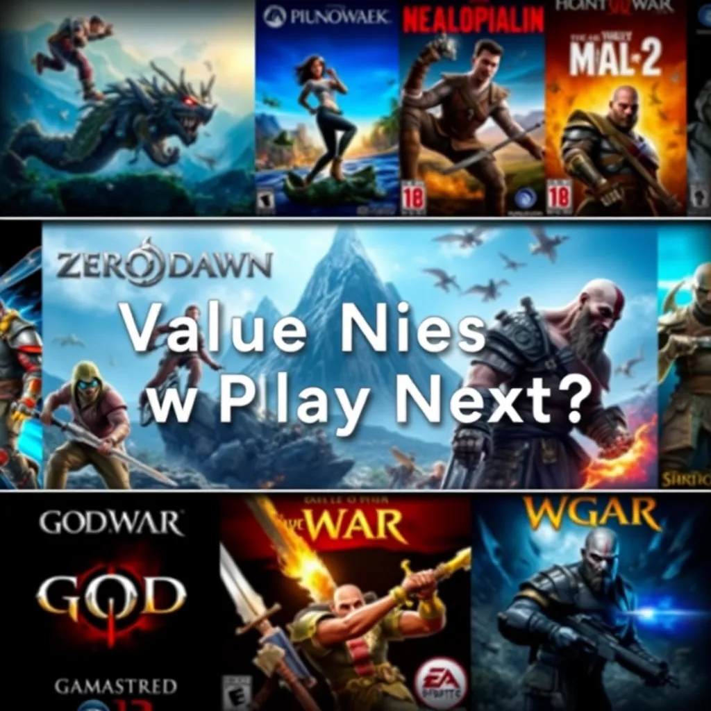 Choosing Between Top Games: Which One to Play Next? : LevelUpTalk