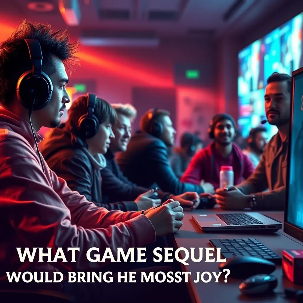 What Game Sequel Would Bring You the Most Joy? : LevelUpTalk