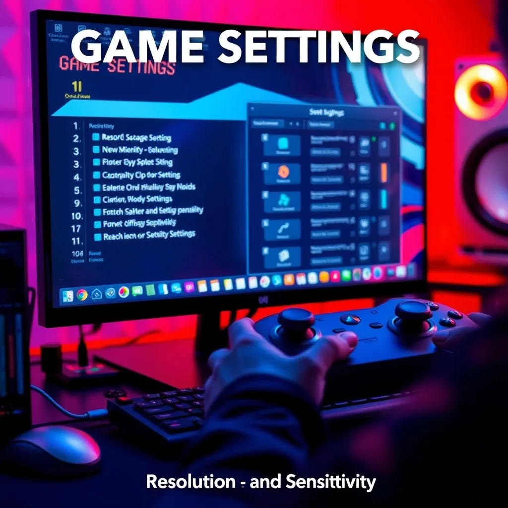 Understanding Game Settings: Resolution and Sensitivity Explained : LevelUpTalk