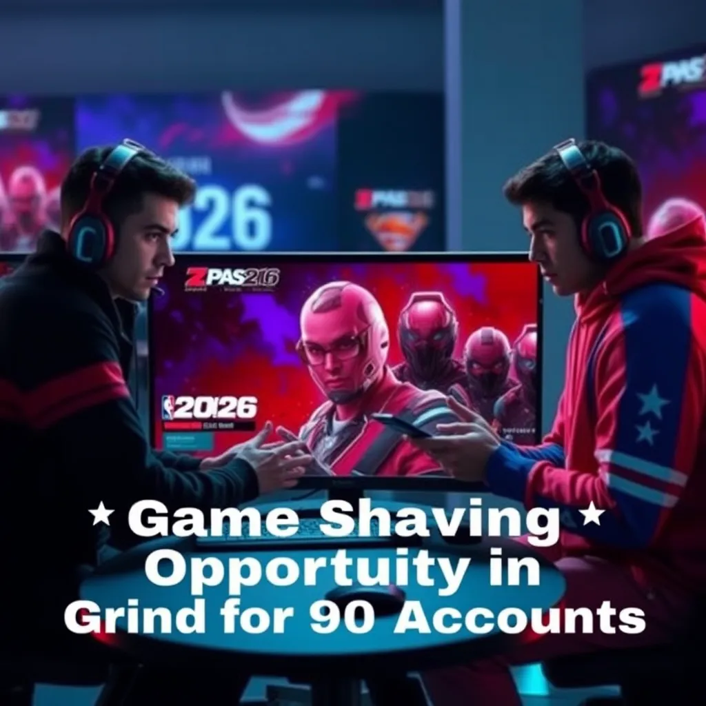 Game Sharing Opportunities in 2k26 Grind for 90 Accounts : LevelUpTalk