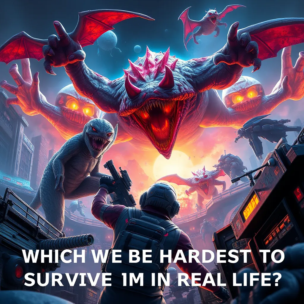 Which Game Would Be Hardest to Survive In Real Life? : LevelUpTalk