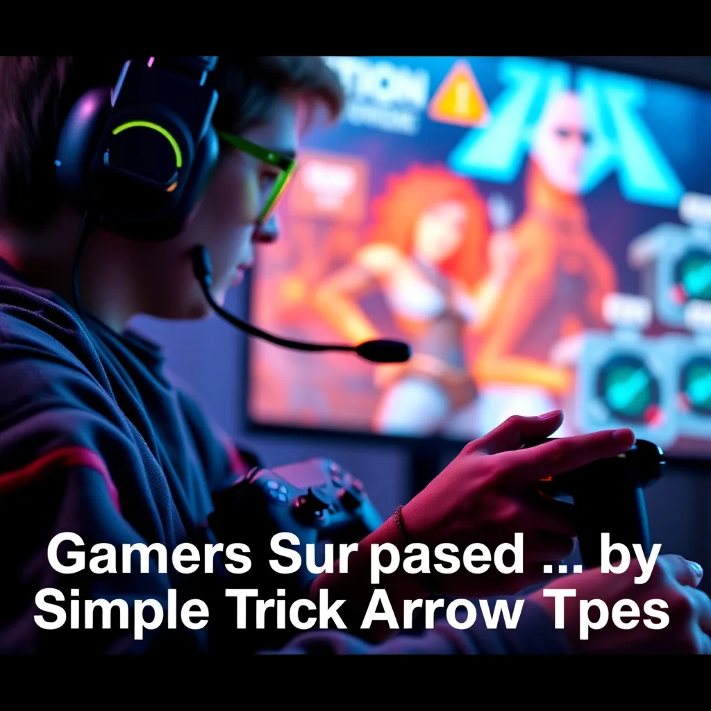 Gamers Surprised by Simple Trick for Arrow Types : LevelUpTalk