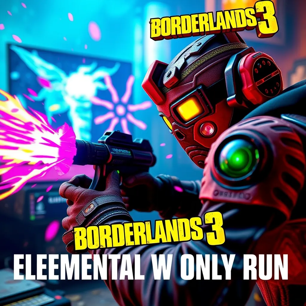 Borderlands 3 Challenge: Elemental Weapons Only Run : LevelUpTalk