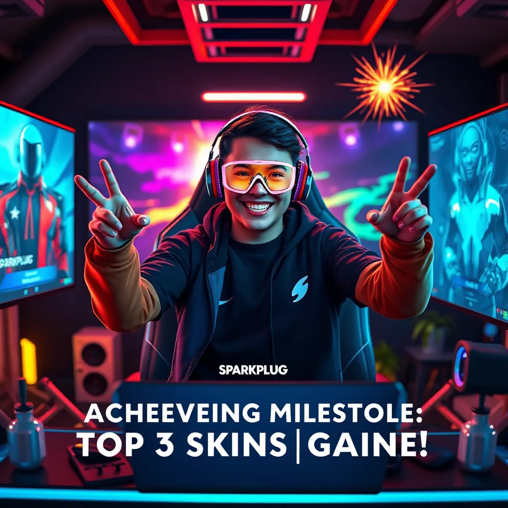 Achieving Milestone: Top 3 Skins in Gaming! : LevelUpTalk