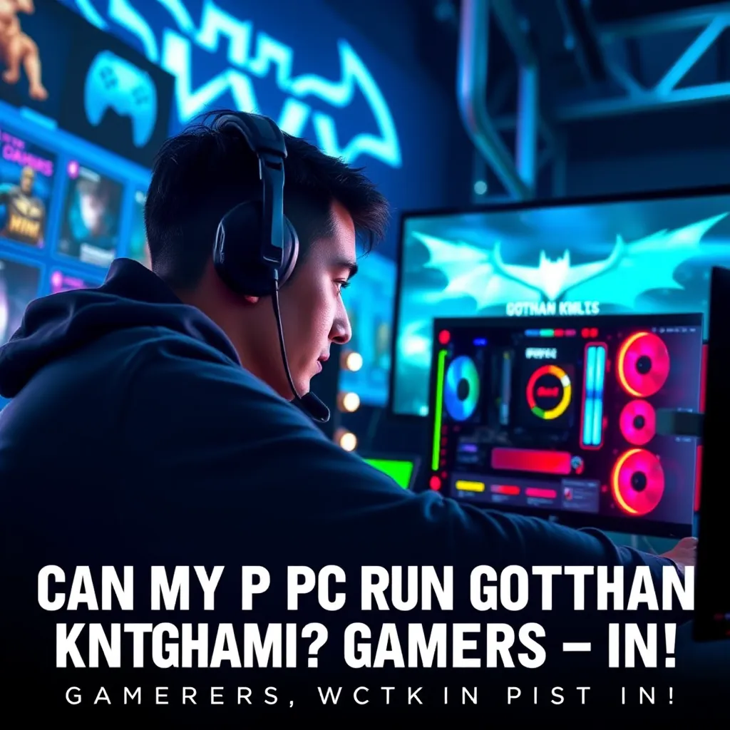Can My PC Run Gotham Knights? Gamers Weigh In! : LevelUpTalk