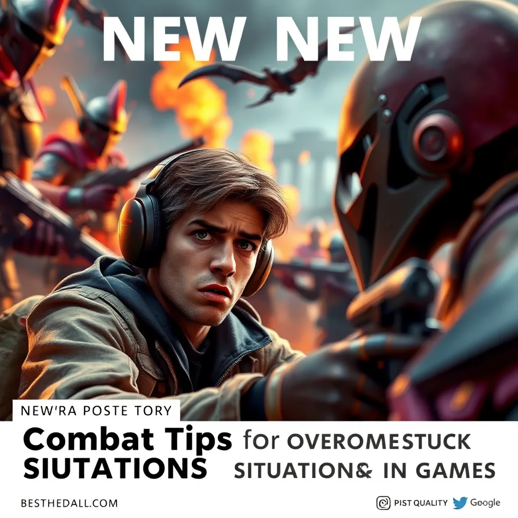 Combat Tips for Overcoming Stuck Situations in Games : LevelUpTalk