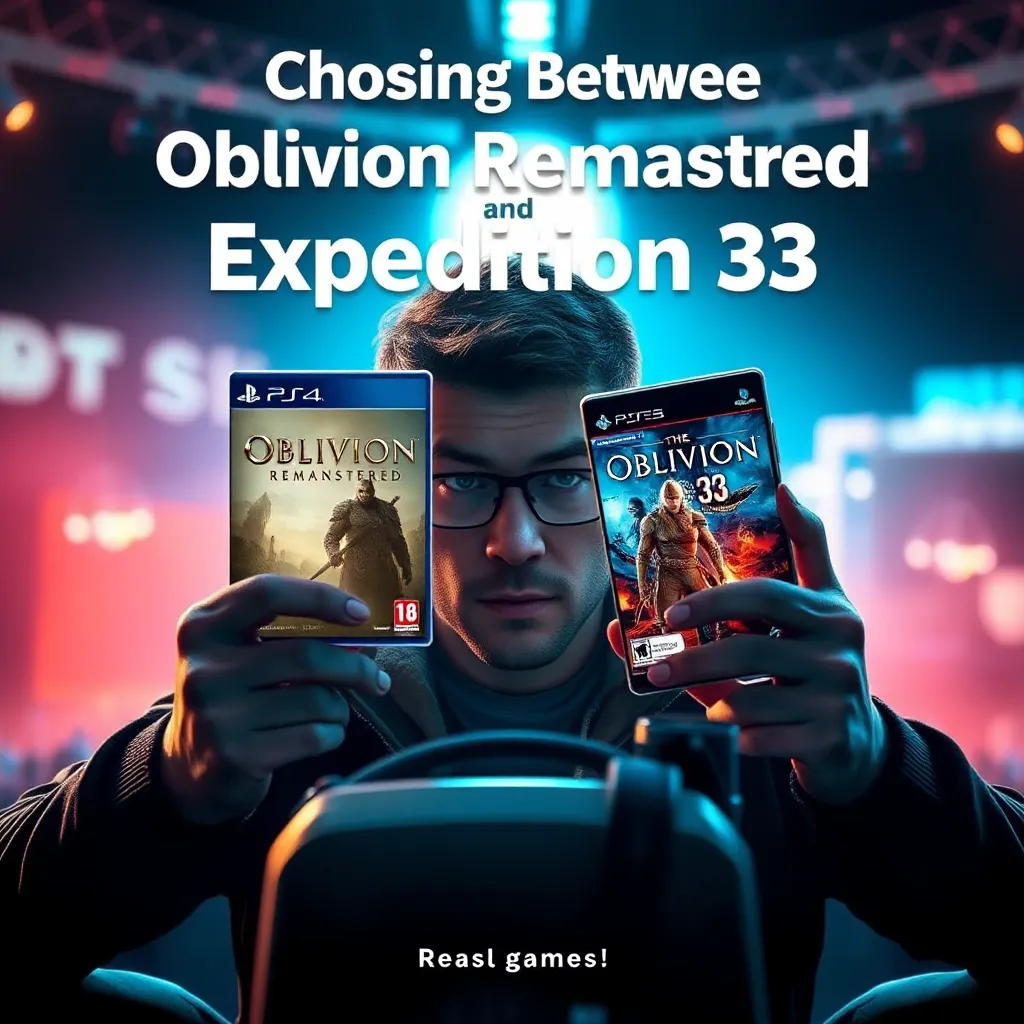 Choosing Between Oblivion Remastered and Expedition 33 : LevelUpTalk
