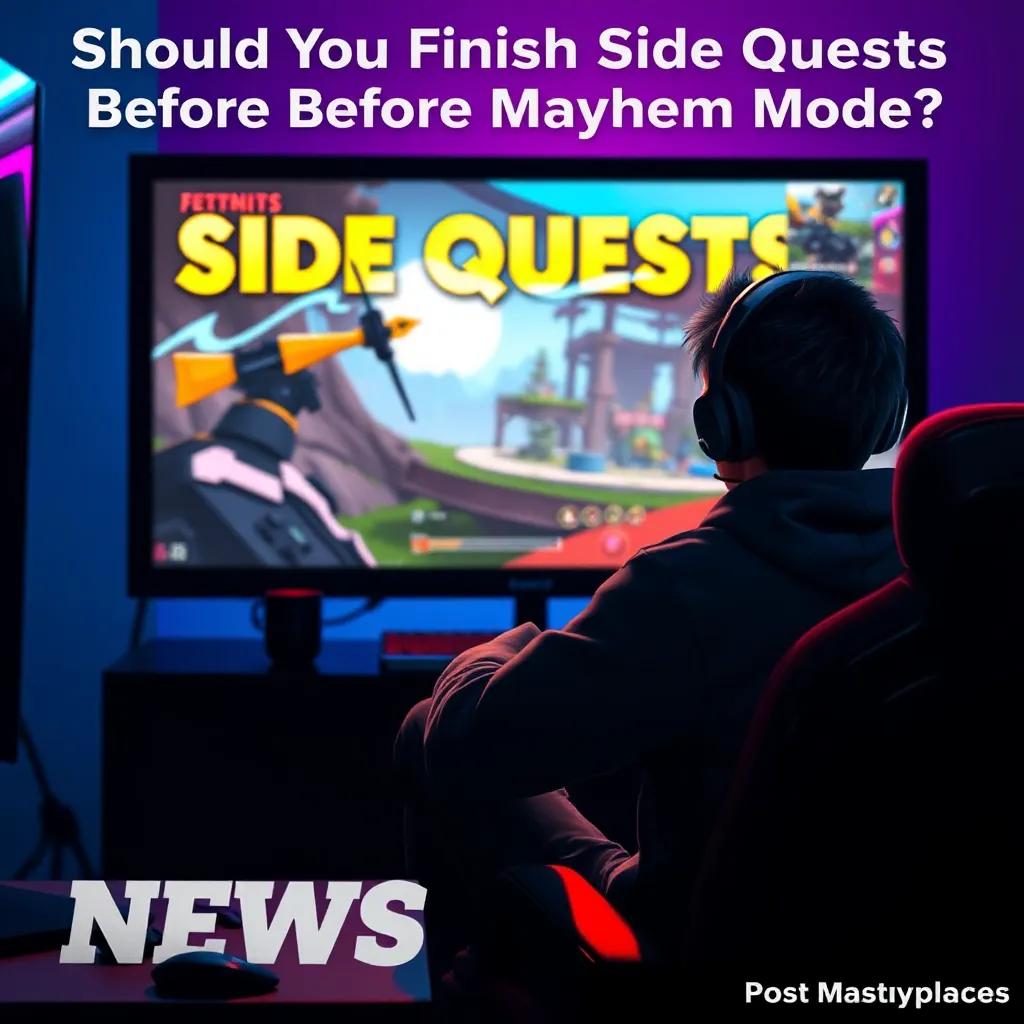 Should You Finish Side Quests Before Mayhem Mode? : LevelUpTalk