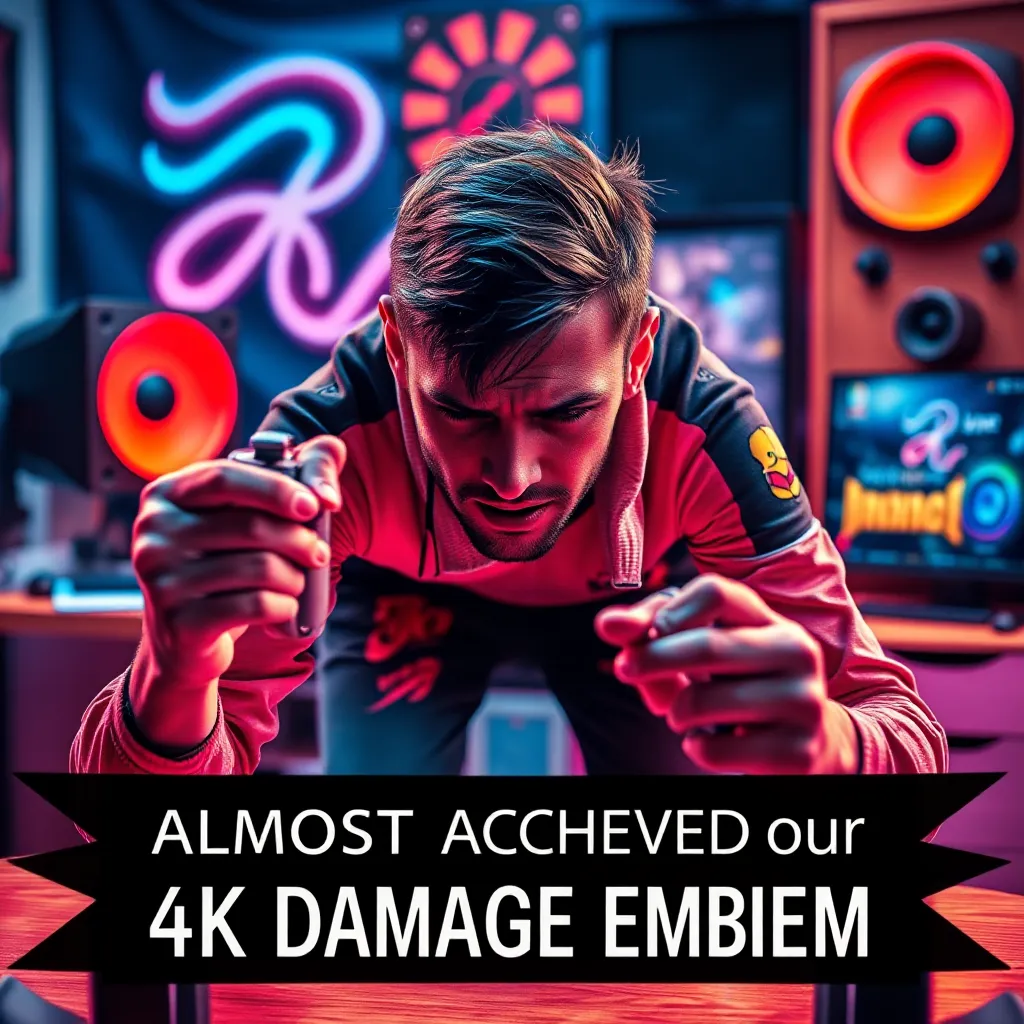 Almost Achieved 4K Damage Emblem: Heartbreak Moment : LevelUpTalk