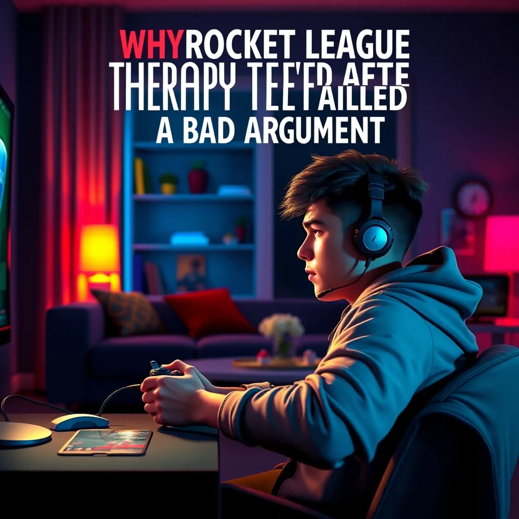 Why Rocket League Therapy Failed After a Bad Argument : LevelUpTalk