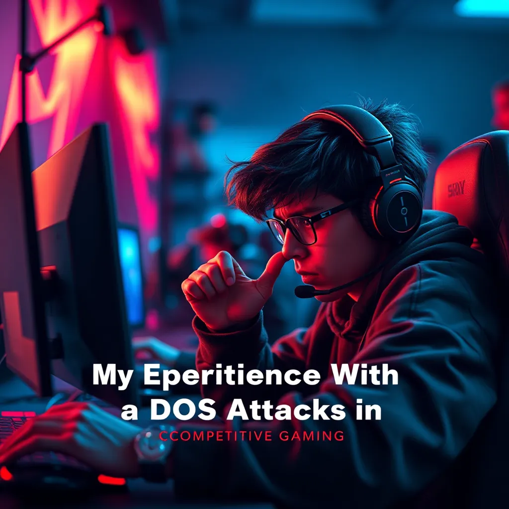 My Experience With DDoS Attacks in Competitive Gaming : LevelUpTalk