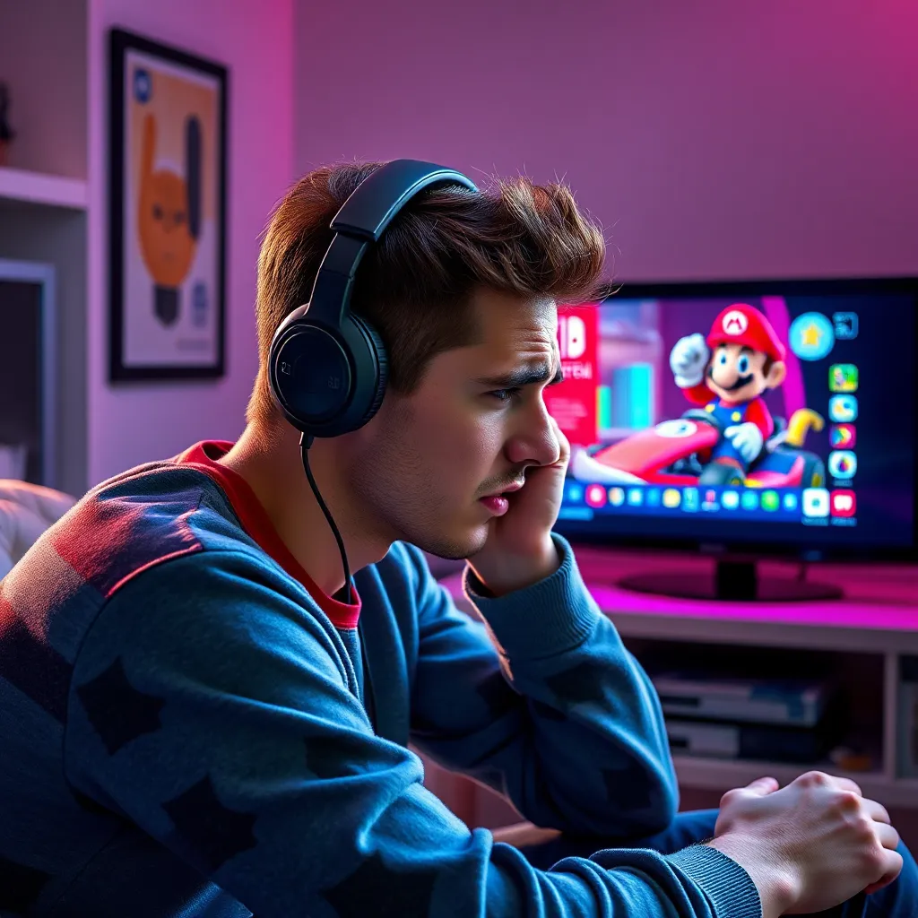 Frustrated Gamer Considers Moving to Mario Kart : LevelUpTalk