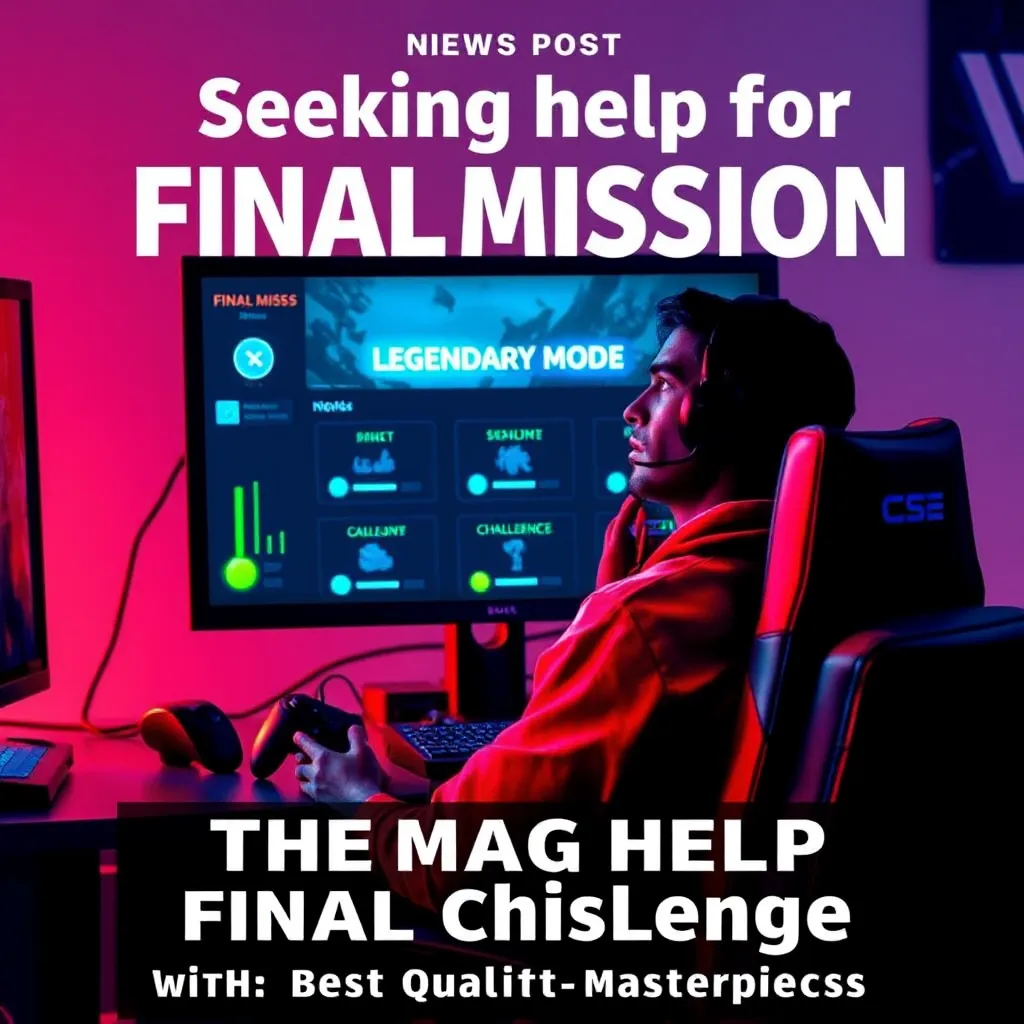 Seeking Help for Final Mission Challenges : LevelUpTalk