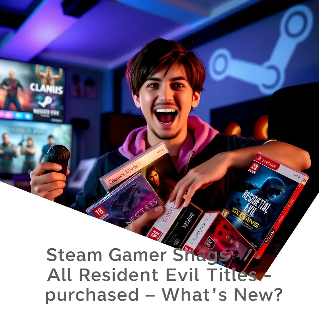 Steam Gamer Snags All Resident Evil Titles—What's Next? : LevelUpTalk