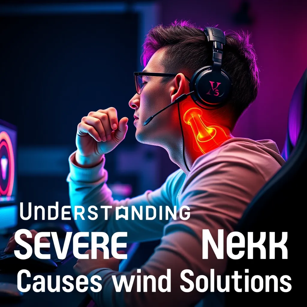 Understanding Severe Gaymer Neck: Causes and Solutions : LevelUpTalk