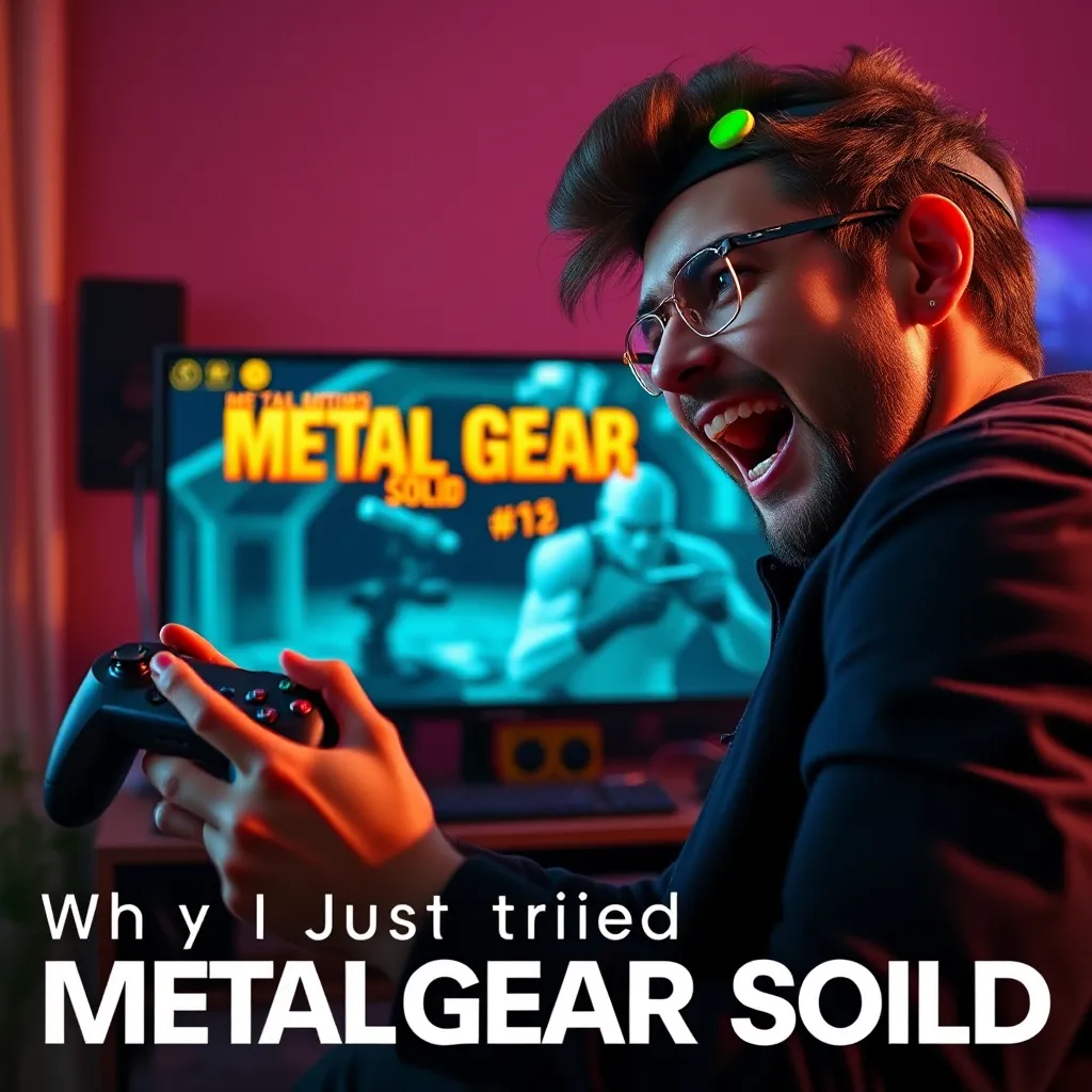 Why I Just Tried Metal Gear Solid and Loved It! : LevelUpTalk