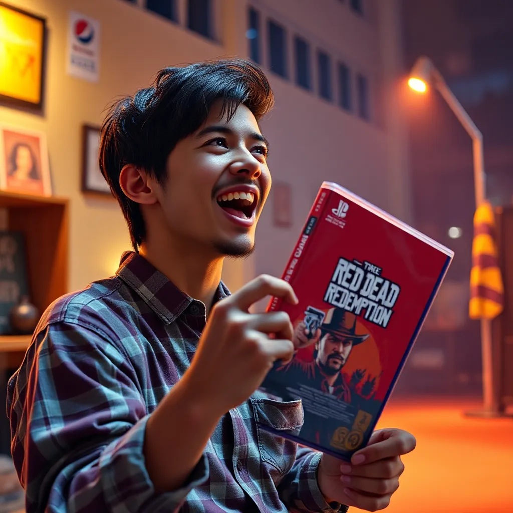 Excited Gamer Shares Purchase of Red Dead Redemption : LevelUpTalk