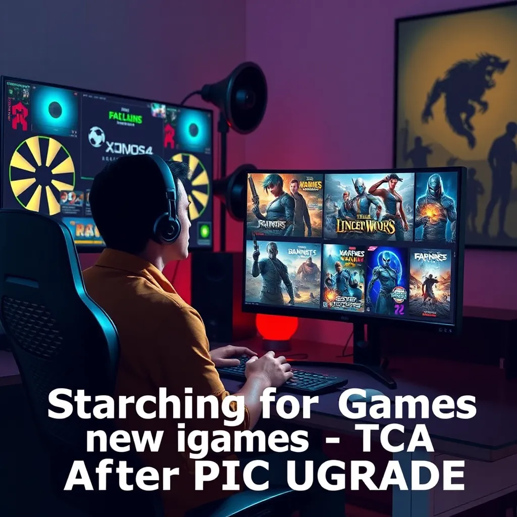 Searching for Engaging Games After Major PC Upgrade : LevelUpTalk