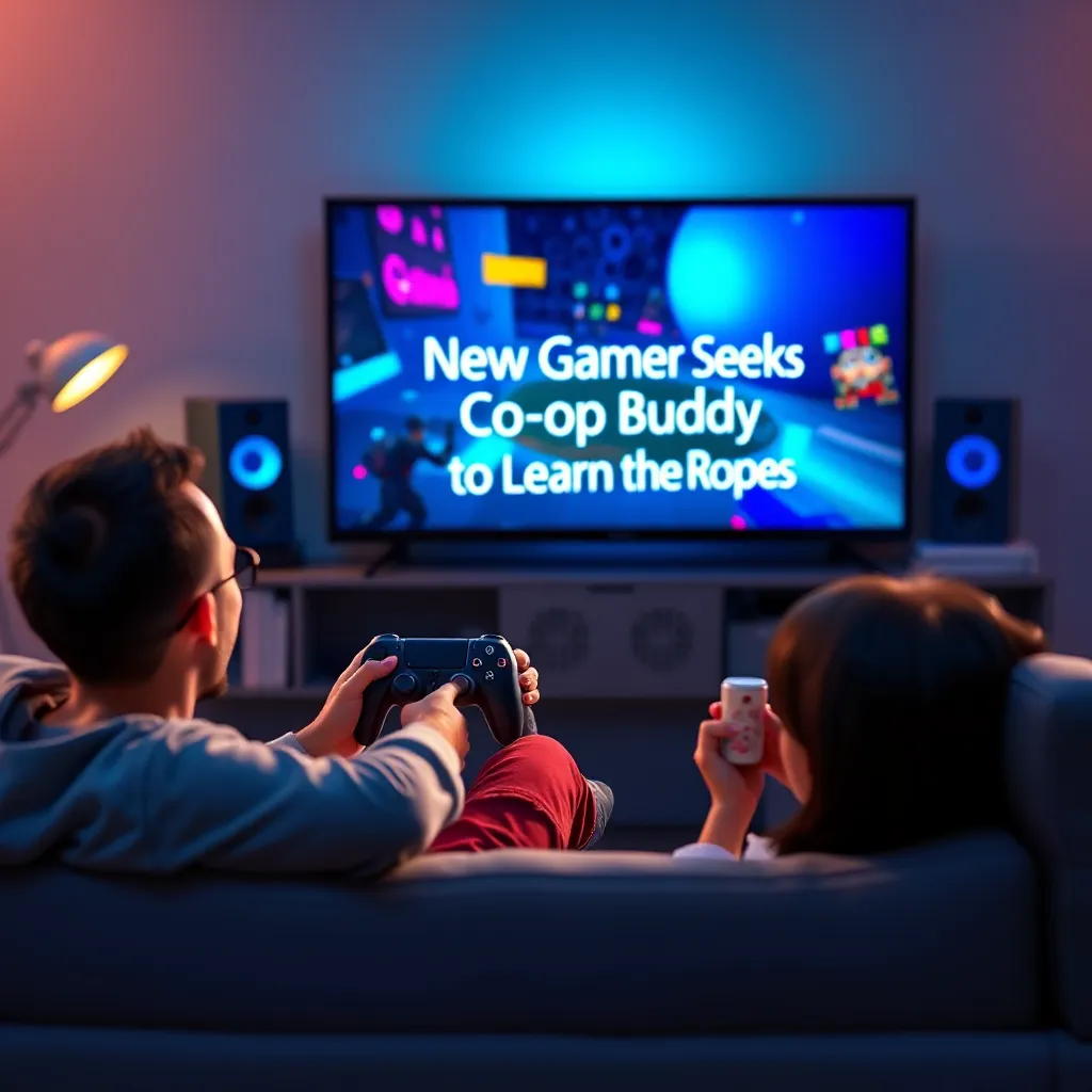New Gamer Seeks Co-Op Buddy to Learn the Ropes : LevelUpTalk