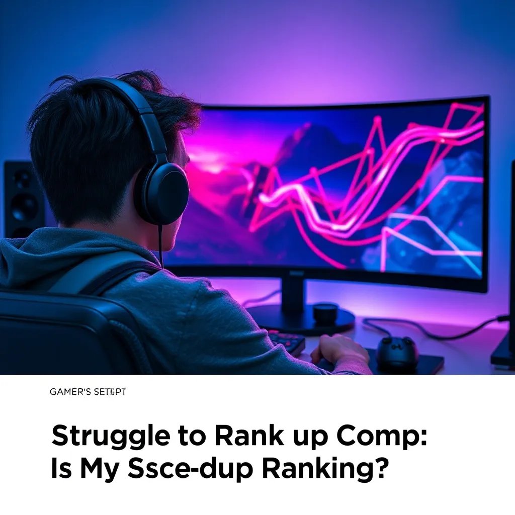 Struggling to Rank Up in Comp: Is My Setup Holding Me Back? : LevelUpTalk