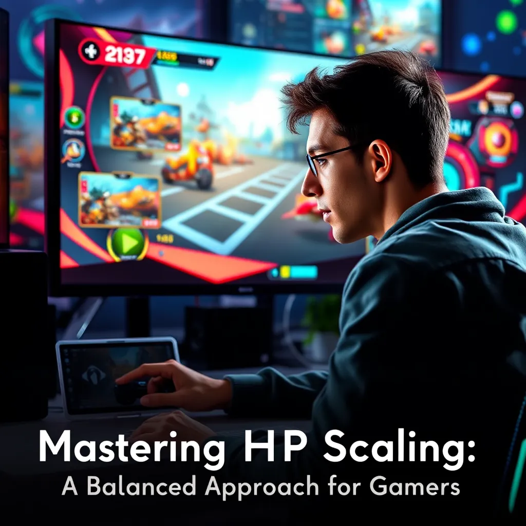 Mastering HP Scaling: A Balanced Approach for Gamers : LevelUpTalk