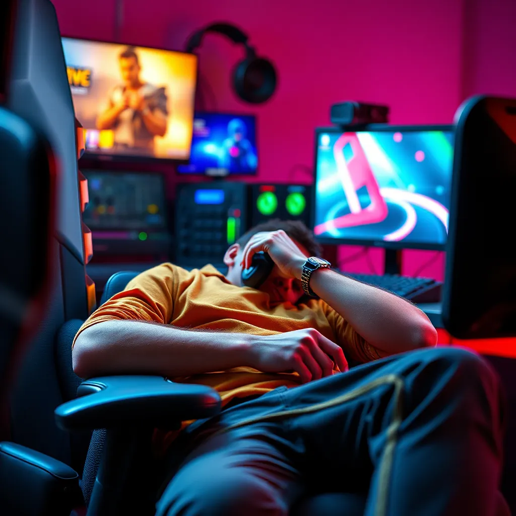 The Physical Toll of Playing 4-5 Games Daily : LevelUpTalk