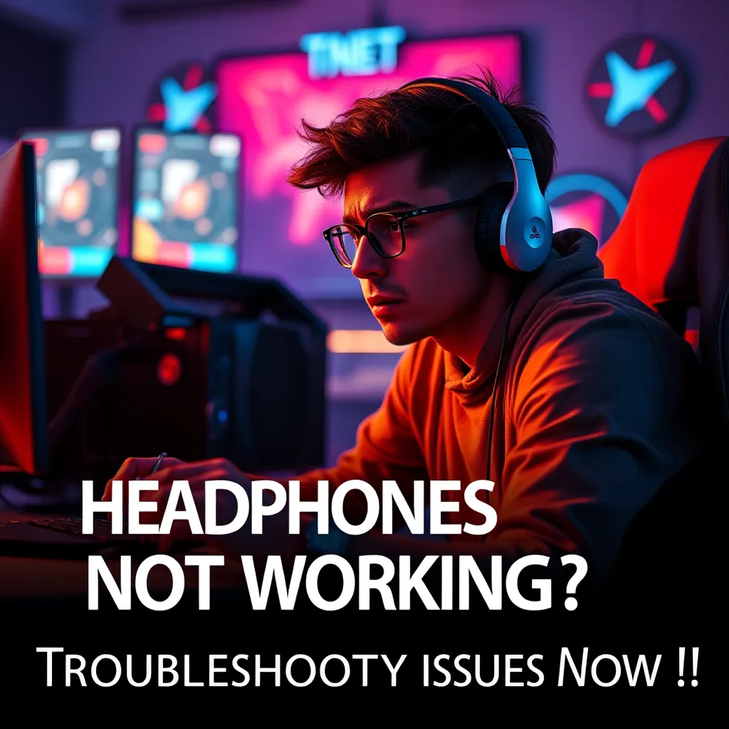 Headphones Not Working? Troubleshoot Your Issues Now! : LevelUpTalk