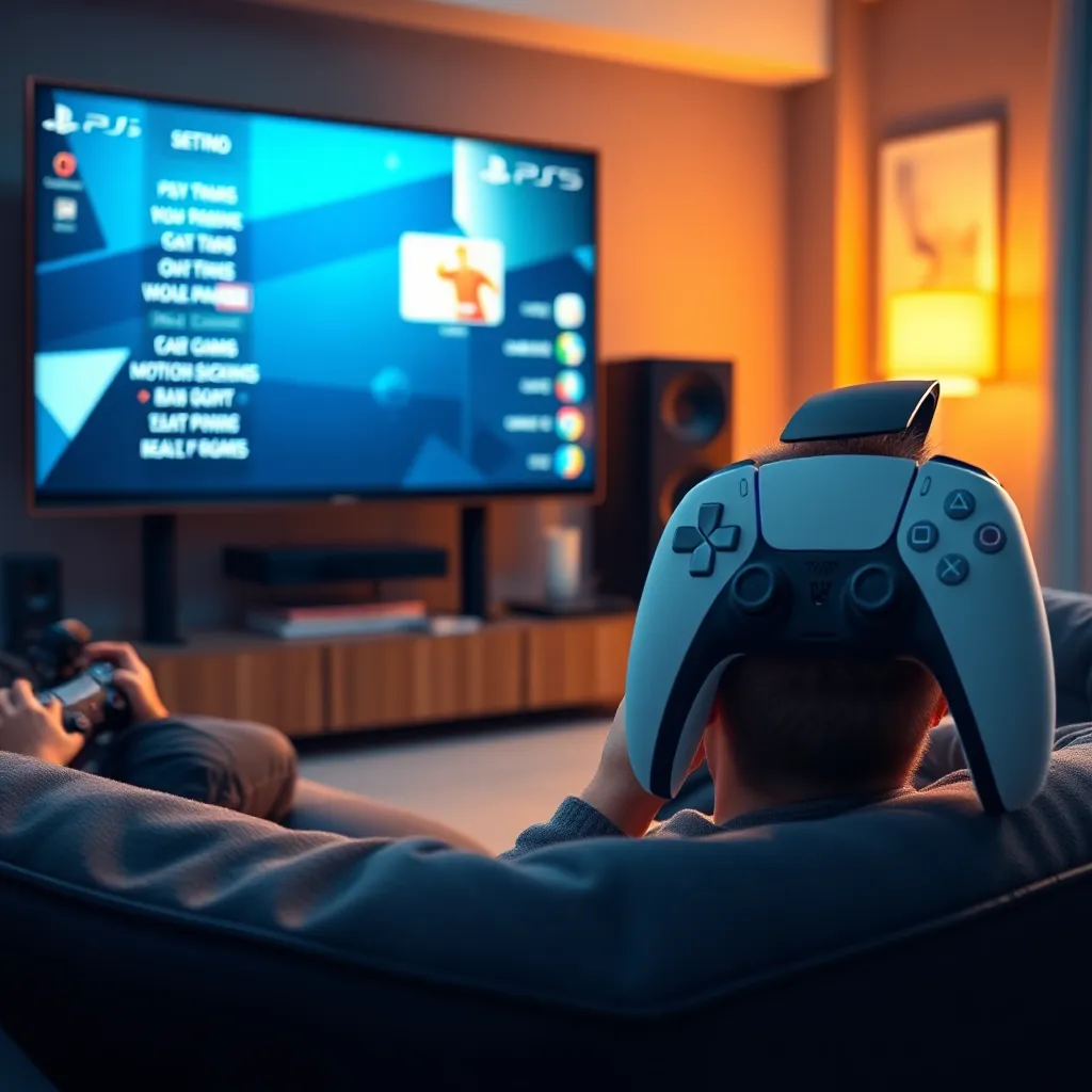 Managing Motion Sickness While Gaming on PS5 : LevelUpTalk