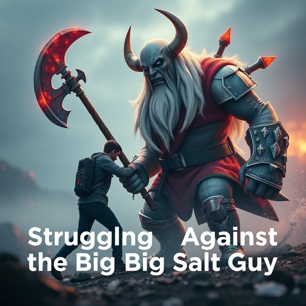 Struggling Against the Big Salt Guy in Gaming : LevelUpTalk