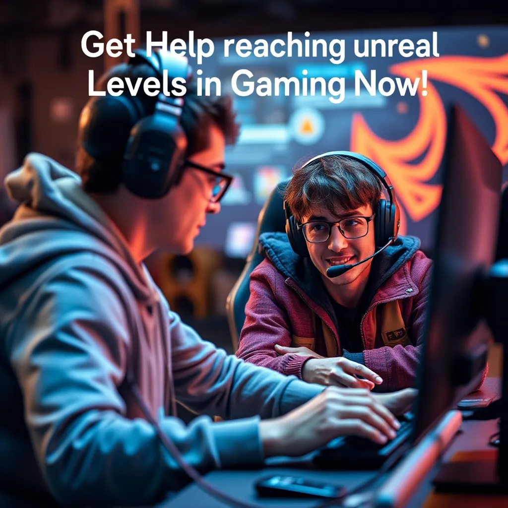 Get Help Reaching Unreal Levels in Gaming Now! : LevelUpTalk