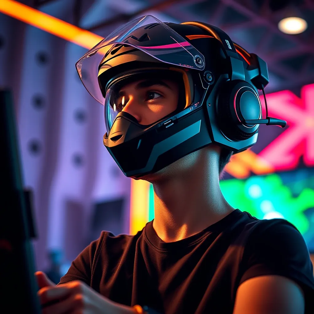 Mask or No Mask: The Cool Factor of Gaming Helmets : LevelUpTalk