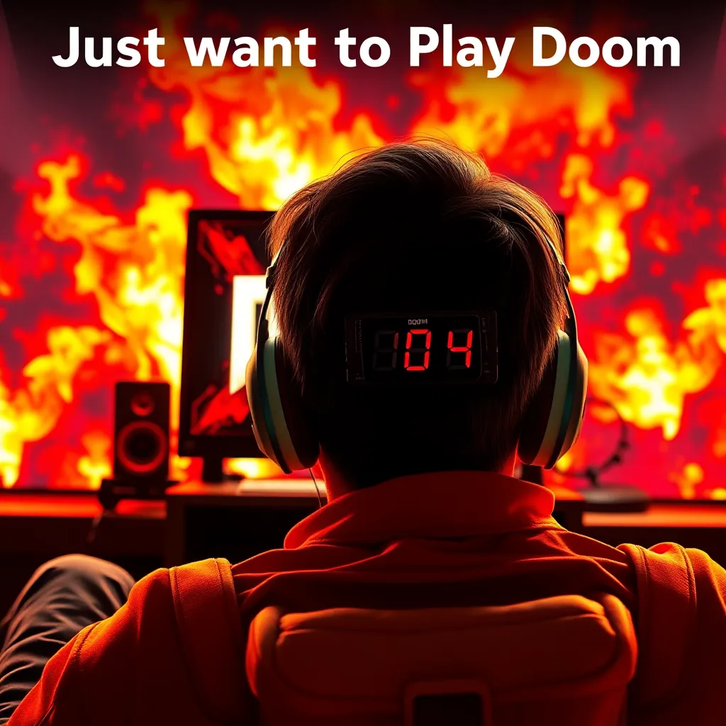 Just Want to Play Doom: Countdown to Epic Gaming : LevelUpTalk