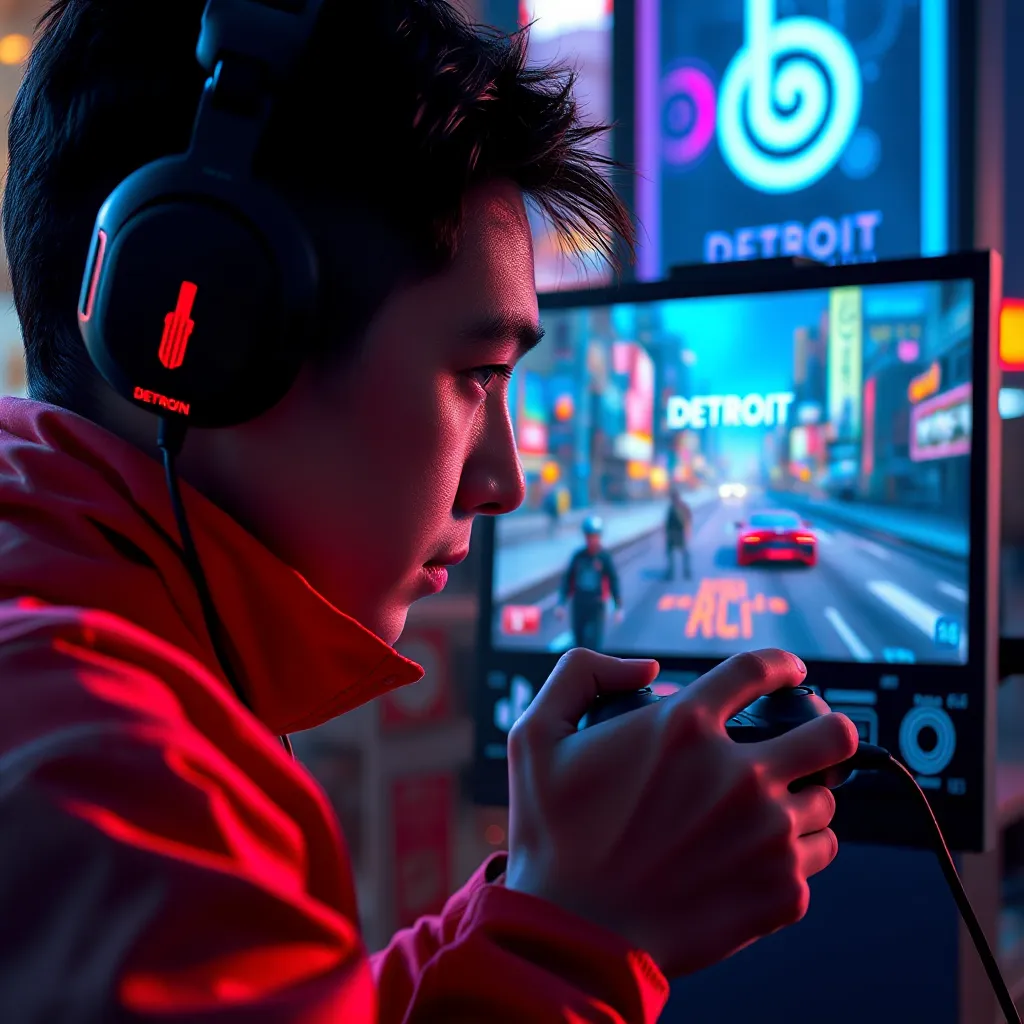 How Playing Detroit Become Human Helps Learn Languages : LevelUpTalk