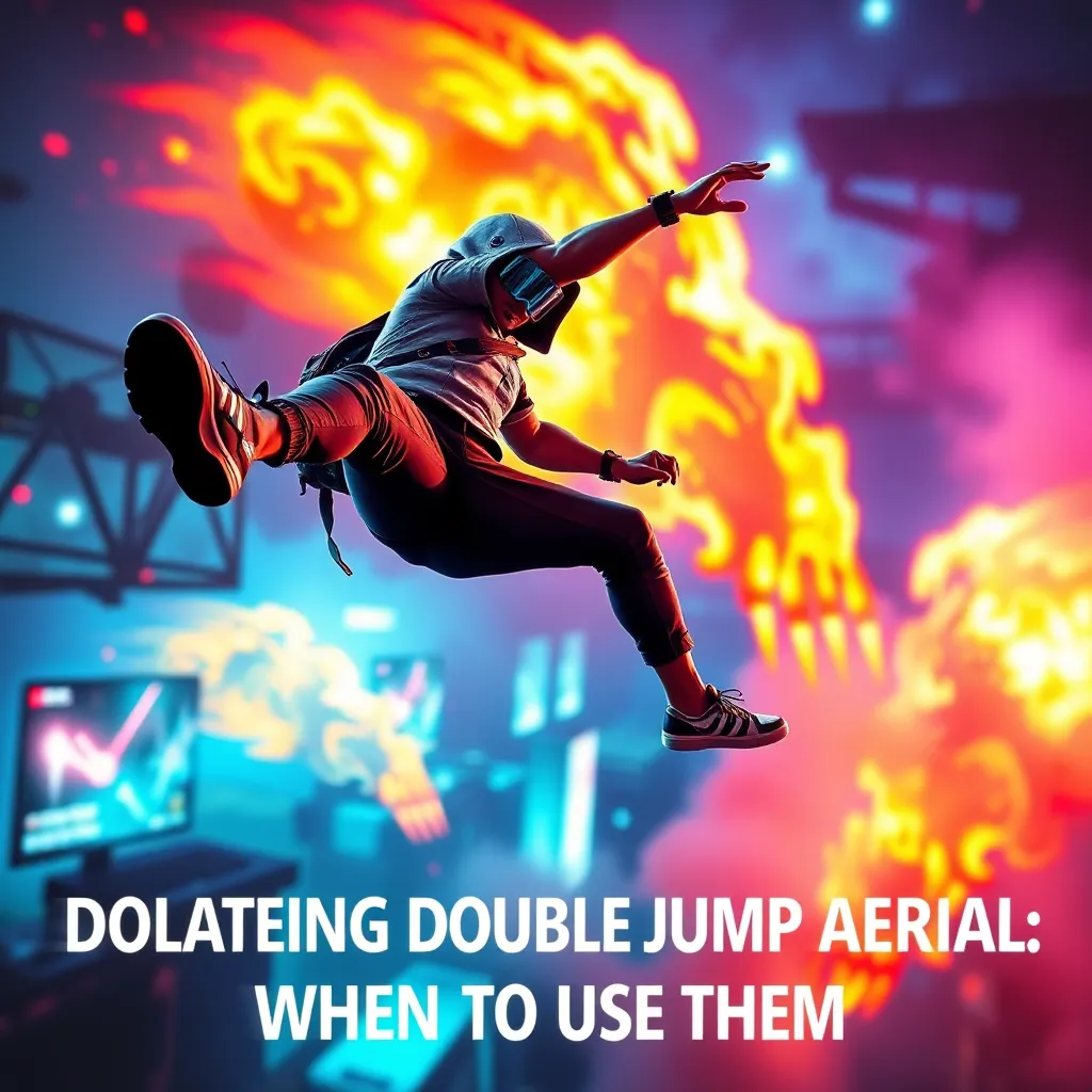 Mastering Double Jump Aerials: When to Use Them? : LevelUpTalk