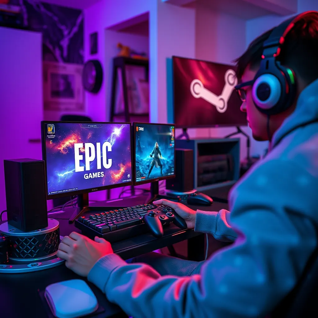 Epic vs Steam: Exploring Unique Experiences in Gaming : LevelUpTalk