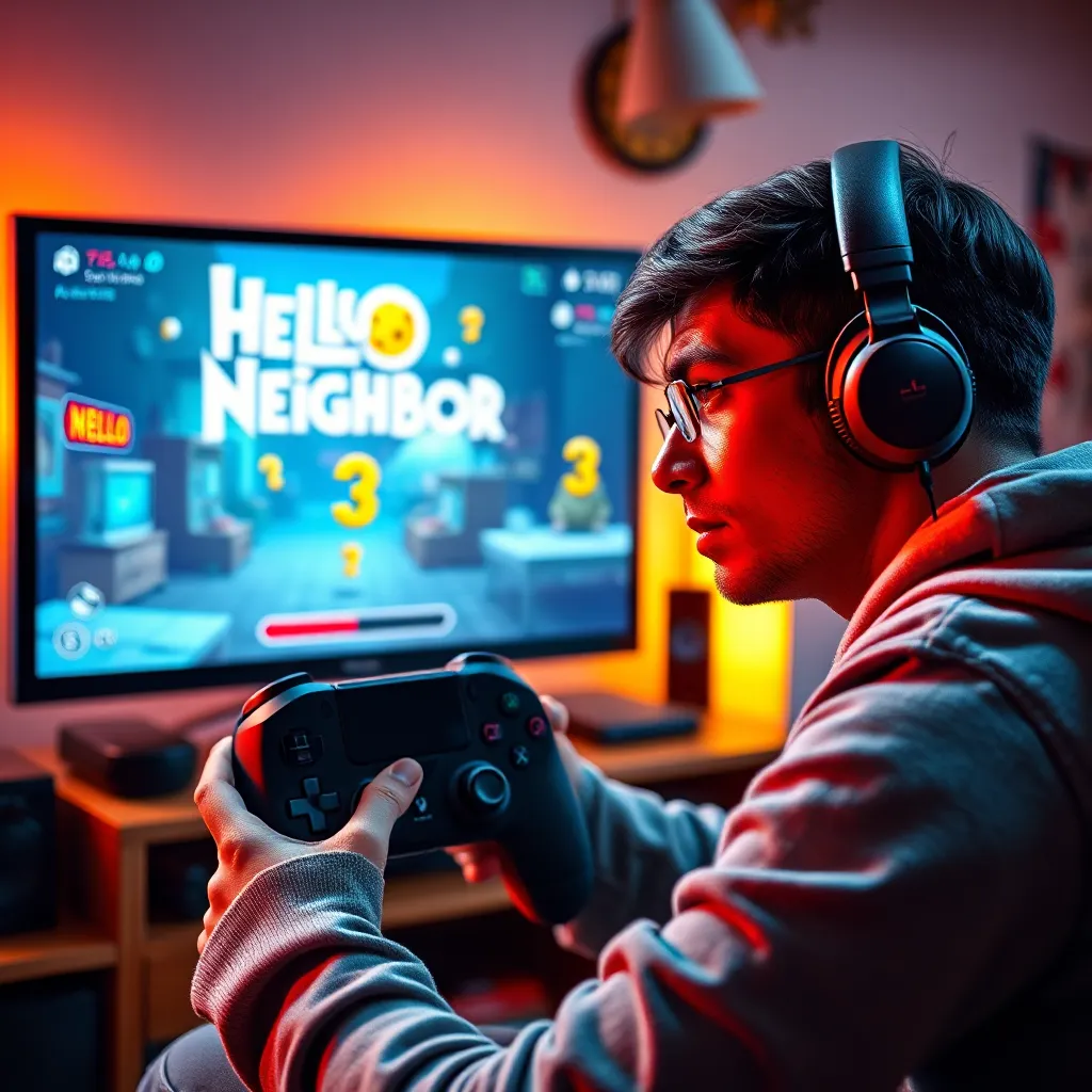 Frustrations of Playing Hello Neighbor: A Gamer's Take : LevelUpTalk