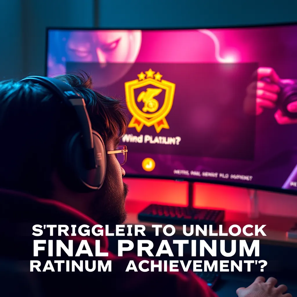 Struggling to Unlock Final Platinum Achievement? : LevelUpTalk