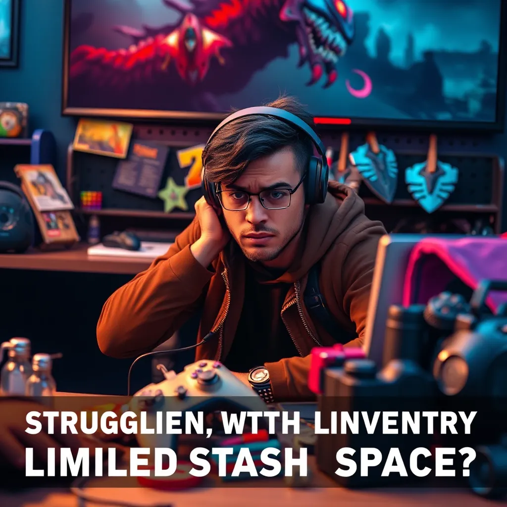 Struggling with Limited Stash Space in Gaming? : LevelUpTalk