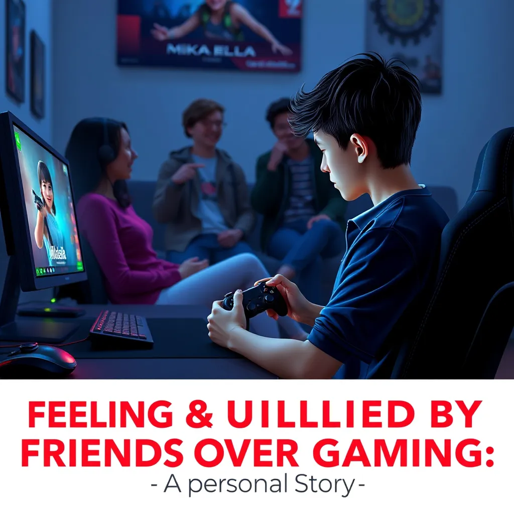 Feeling Bullied by Friends Over Gaming: A Personal Story : LevelUpTalk